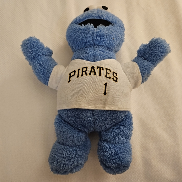 Seaseme Street | Toys | Pittsburgh Pirates Cookie Monster Plush Sesame ...